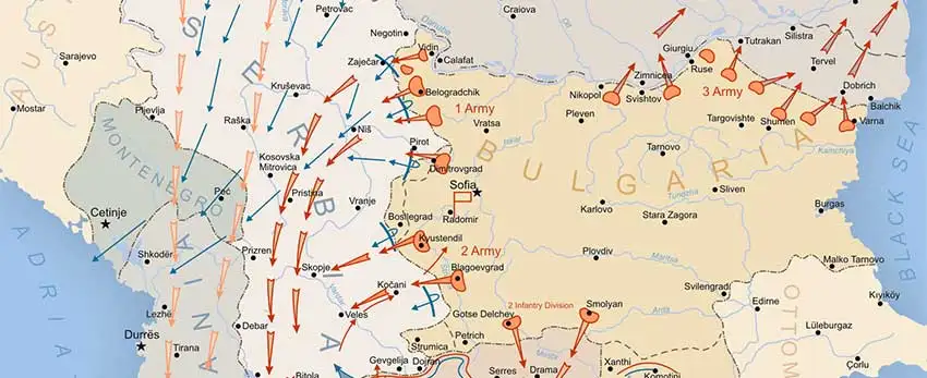 World War I - The Balkans (1914–1918) - MegaMilitary - Military History