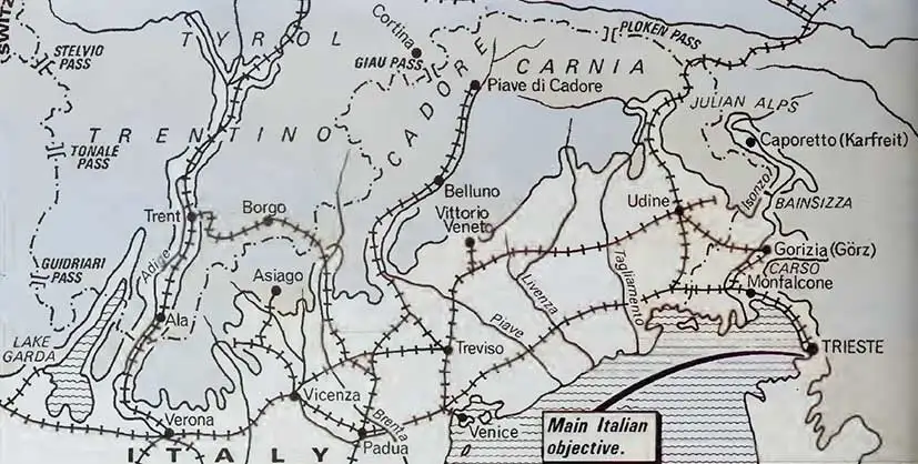 World War I - Italian Front (1915–1918) - MegaMilitary - Military History